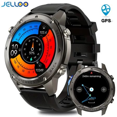 2024 Smart Watch with GPS and Amoled display - SVITSKA