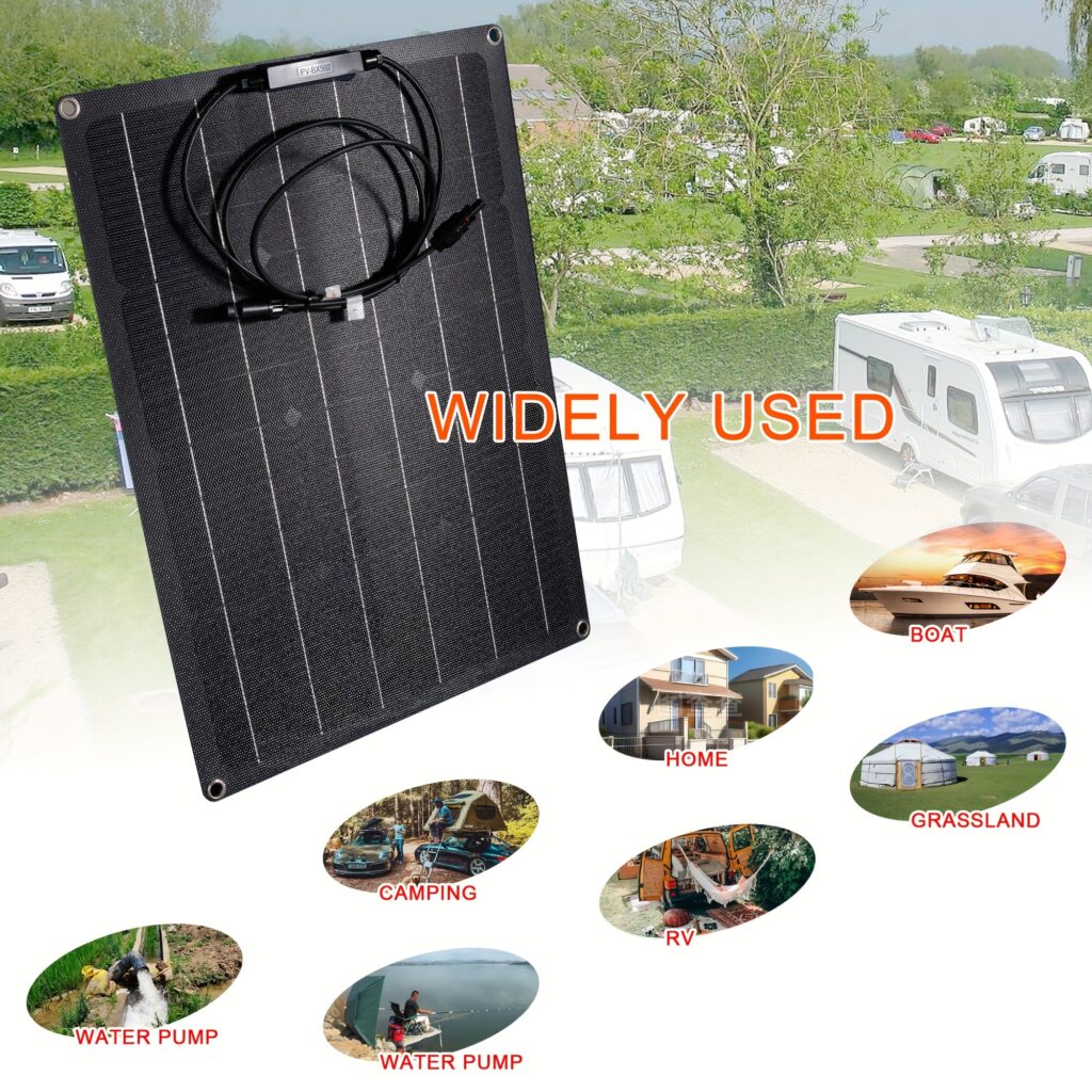 50W Monocrystalline Silicon Solar Panel - DUTYSELL