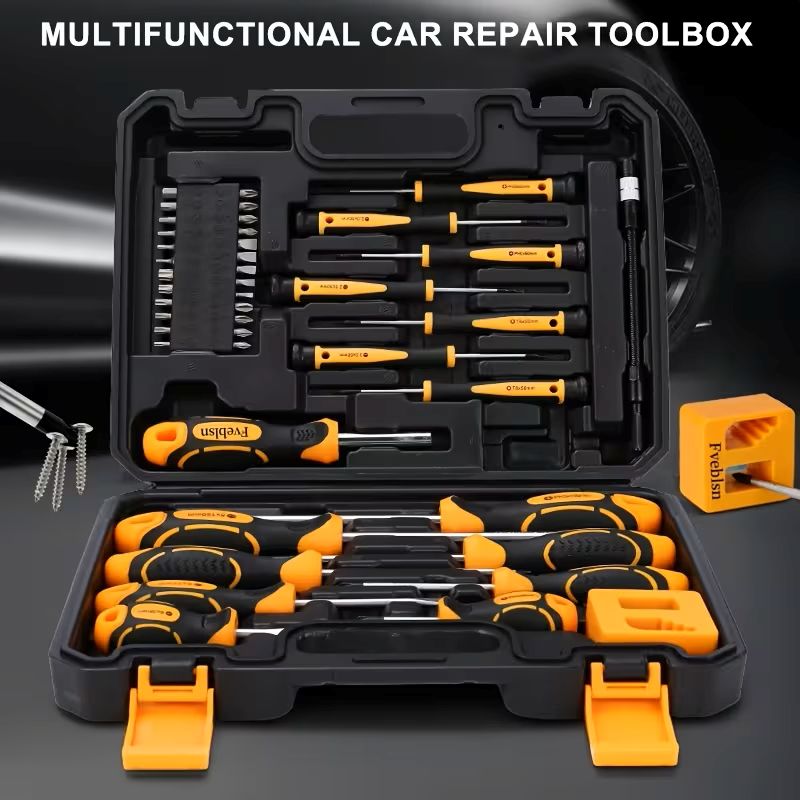 43 Magnetic Screwdrivers, Non Slip Handle Design - RNBO.ORG